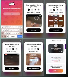 Como usar o NGL no Instagram para receber mensagens anônimas